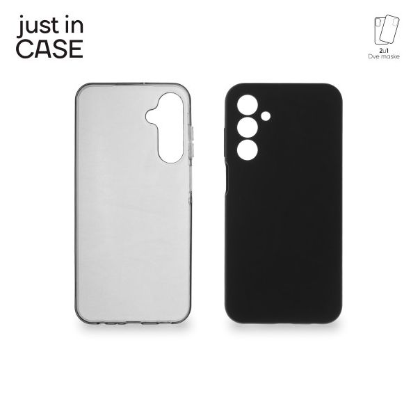 JUST IN CASE Maska 2u1 Extra case MIX za Samsung Galaxy A25, crna
