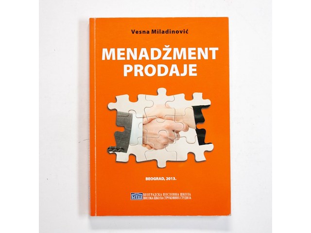 Menadžment prodaje, Vesna Miladinović