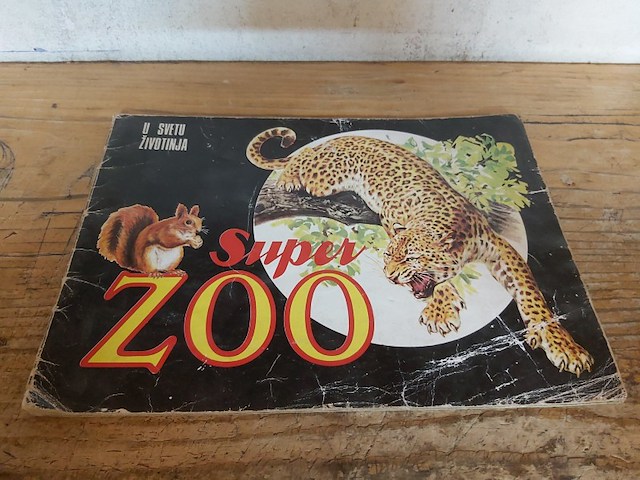 Album sa sličicama super zoo SSK