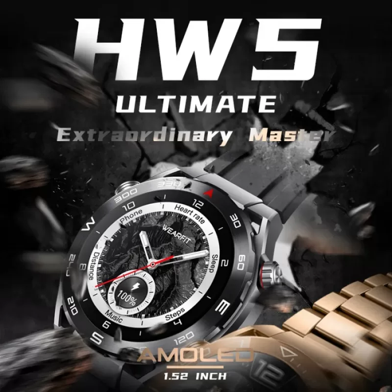 Smart watch HW5 sa 3 narukvice
