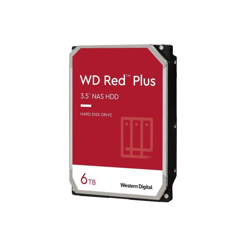 6TB 3.5″ SATA III 256MB IntelliPower WD60EFPX Red Plus hard disk