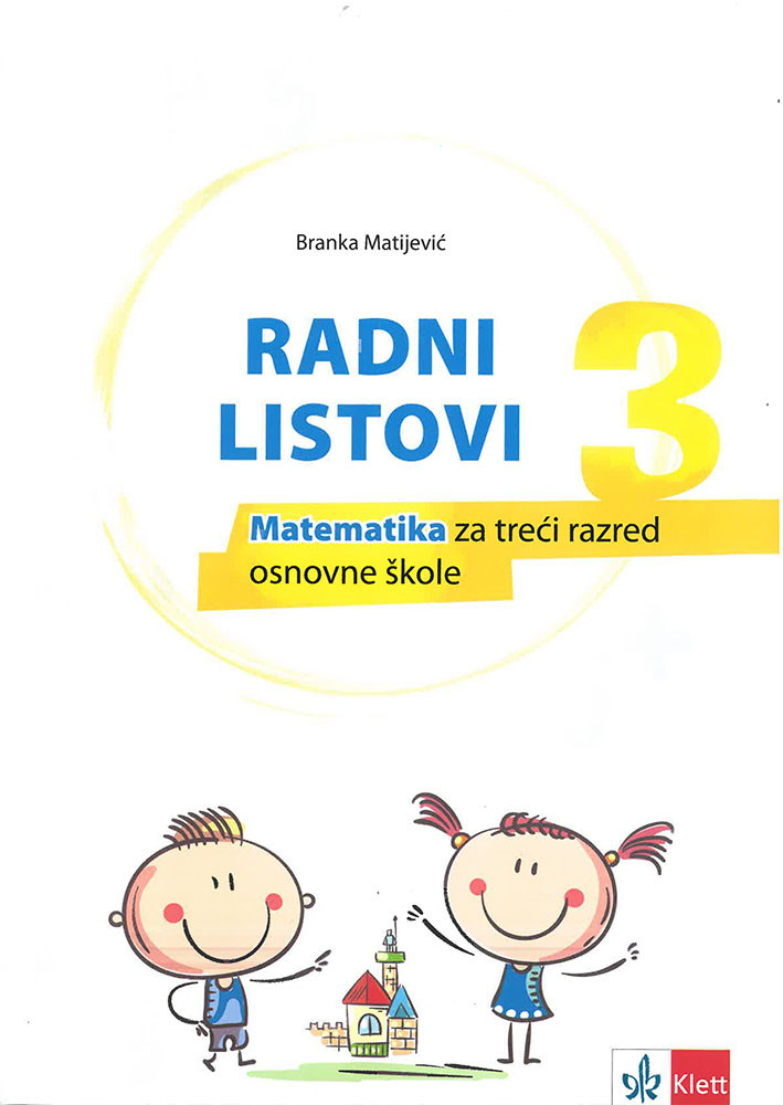 Matematika 3 - radni listovi na bosanskom jeziku - Klett 2024