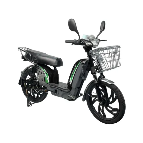 GALAXY Električni bicikl Camper Plus 17″ 250W 60V/12AH Crni
