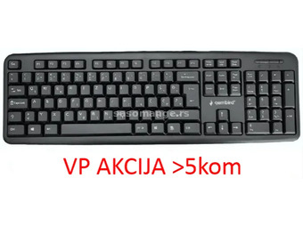 GEMBIRD KB-U-103-YU ** Gembird Standardna tastatura SRB (YU) layout black USB (404)