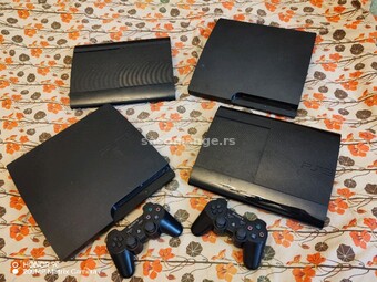 Sony ps3 čipovane konzole 500 giga hard disk pun igrica