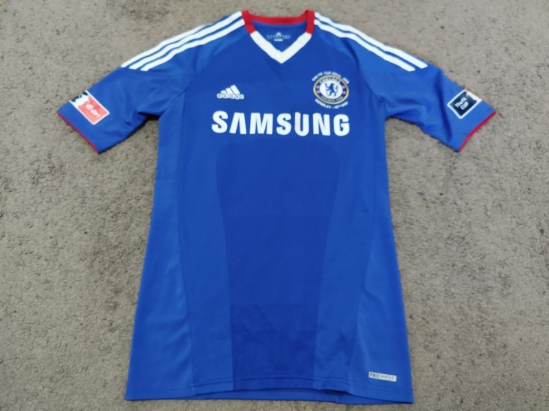 Chelsea FC Anelka 39 Match worn 2010 Original Adidas L