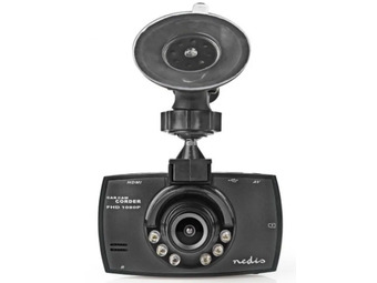 NEDIS DCAM11BK Dash Cam, 1080p@30fps, 12.0 MPikel, 2,7 LCD, Parking senzor, Detekcija pokreta, Crna