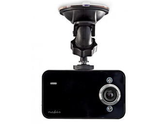 NEDIS DCAM06BK Dash Cam, 720p@30fps, 3.0 MPikel, 2,4 LCD, Detekcija pokreta, Crna