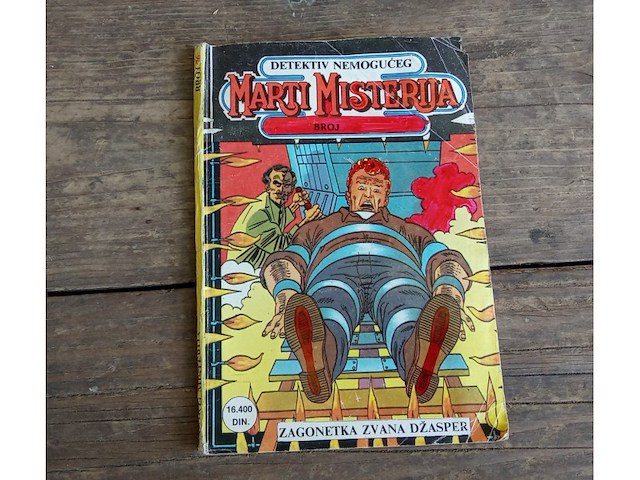 STRIP MARTI MISTERIJA 76 ZAGONETKA ZVANA DZASPER