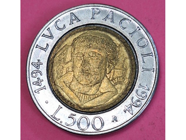 500 Lira 1994 Italija