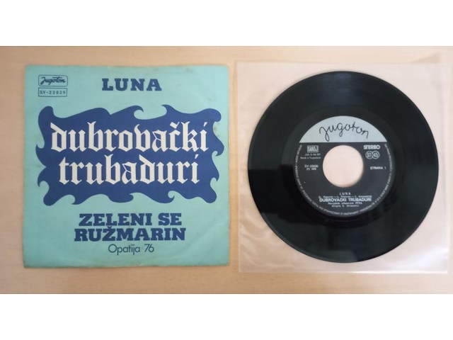 DUBROVAČKI TRUBADURI - Luna (singl) L