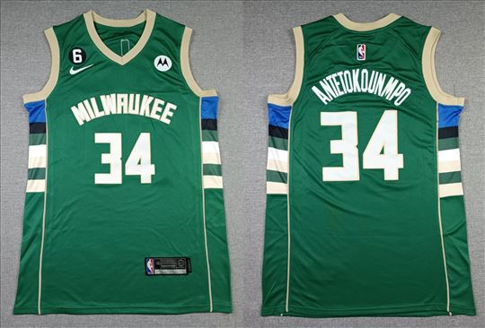 Giannis Antetokounmpo - Milwaukee Bucks NBA dres 2