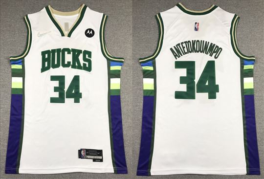 Giannis Antetokounmpo - Milwaukee Bucks NBA dres 6