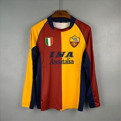 AS Roma 2001/2002 domaci dres dugi rukavi