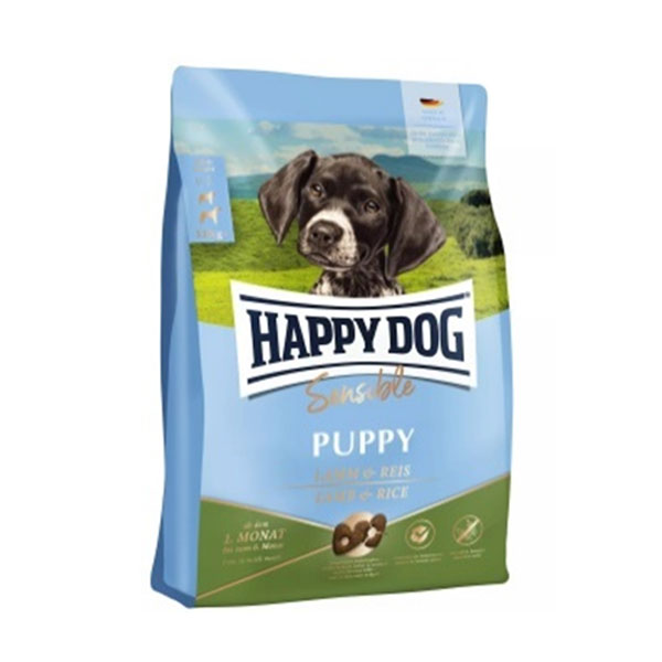 Hrana za štence Puppy Jagnjetina pirinač 10kg Happy Dog 19KROHD000204