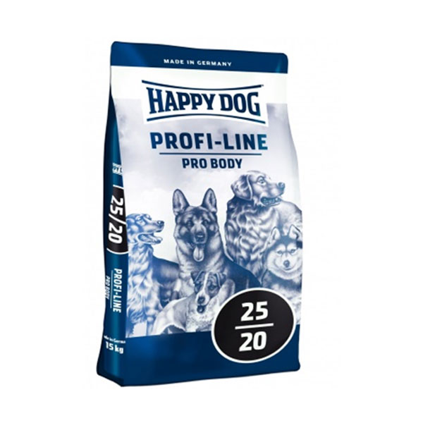 Hrana za pse Profi Line Pro Body 25/20 15kg Happy Dog 19KROHD000179