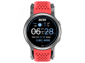 Auron SW 30 (30052) crveni pametni sat 22mm