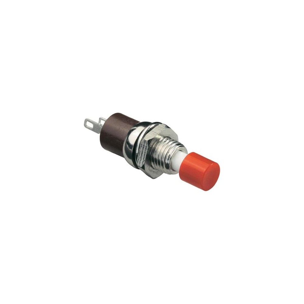 Taster mini NO crveni M7 1XA 50V DC, 0,5A