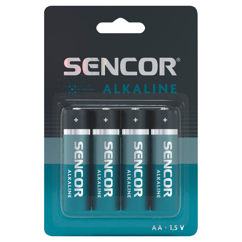 Baterija Sencor LR06 AA 4BP Alkalna 1/4