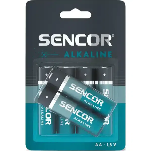 Baterija Sencor LR06 AA 4+2BP Alkalne 1/6