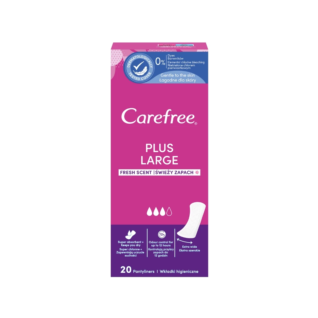 Carefree® Dnevni Ulošci Plus 20 Uložaka