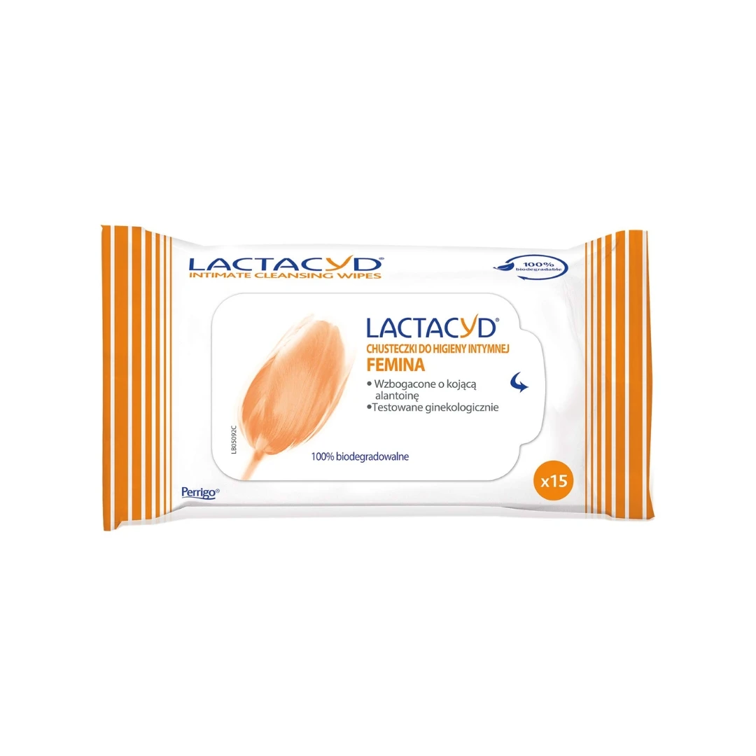 LACTACYD® Intimne Maramice Femina 15 Maramica za Intimnu Negu