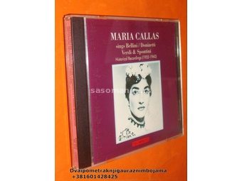 Maria Callas Sings Bellini Donizetti Verdi &amp; Spontini