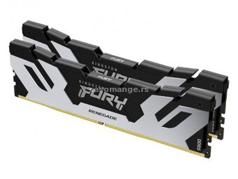 KINGSTON DIMM DDR5 32GB (2x16GB kit) 8000MT/s KF580C38RSK2-32 FURY Renegade Silver/Black XMP