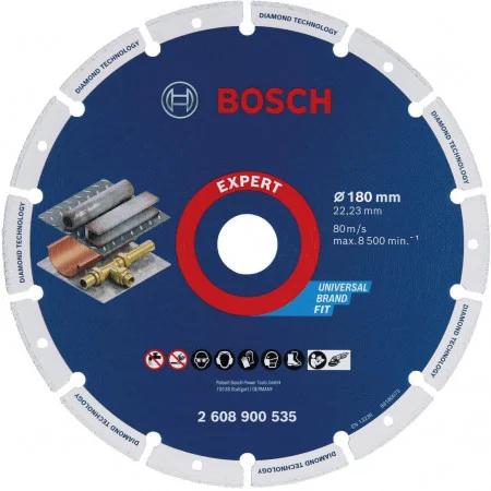 Dijamantska rezna ploča za metal EXPERT 180mm BOSCH