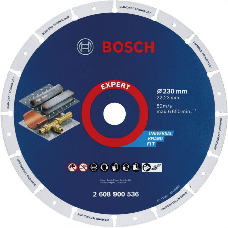 Dijamantska rezna ploča za metal EXPERT 230mm BOSCH