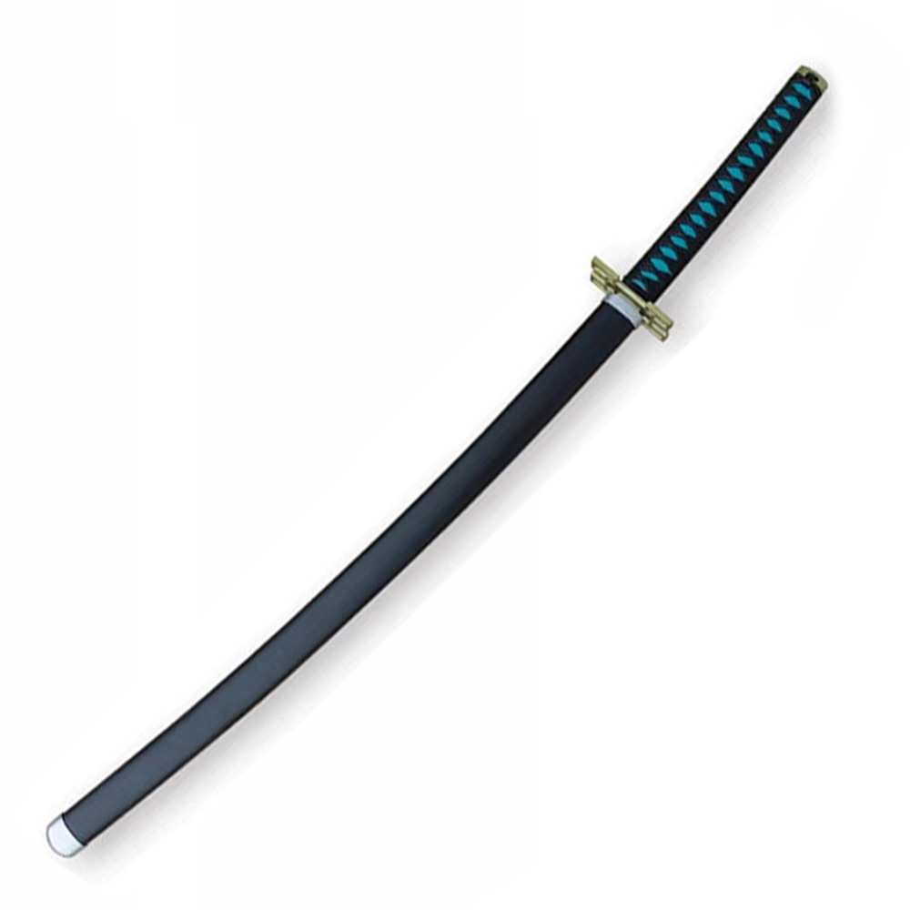 Demon Slayer - Wood Sword Replica - Standard Nichirin Katana Blue (Muichiro Tokito)