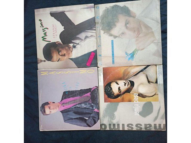 Massimo Savic x 4 LP mint