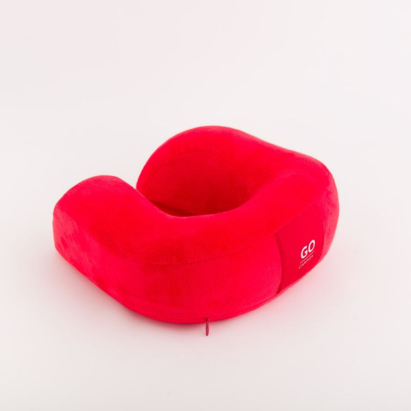 TRAVEL PILLOW, Red, SINGLE SIZE ( 172158 )