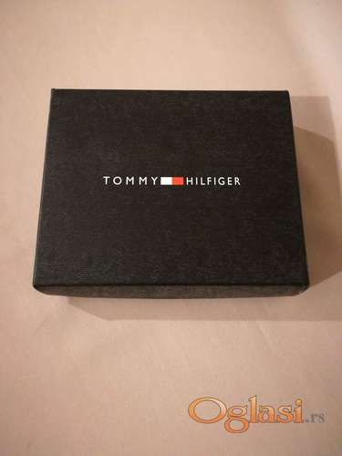 Novi muski kozni markirani novcanik Tommy Hilfiger Novo