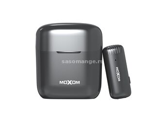 MOXOM Mikrofon bluetooth MX-AX44 Lightning/ crna