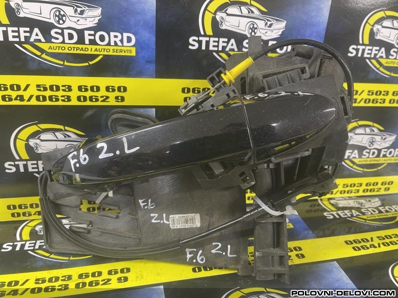 Ford Fiesta 08-17 Zadnja Leva Brava Crna