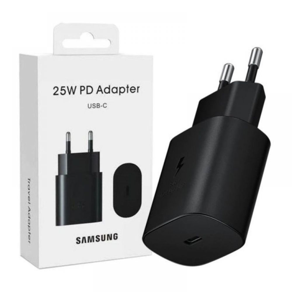 SAMSUNG Adapter Tip C TA800 25W Black/Crni