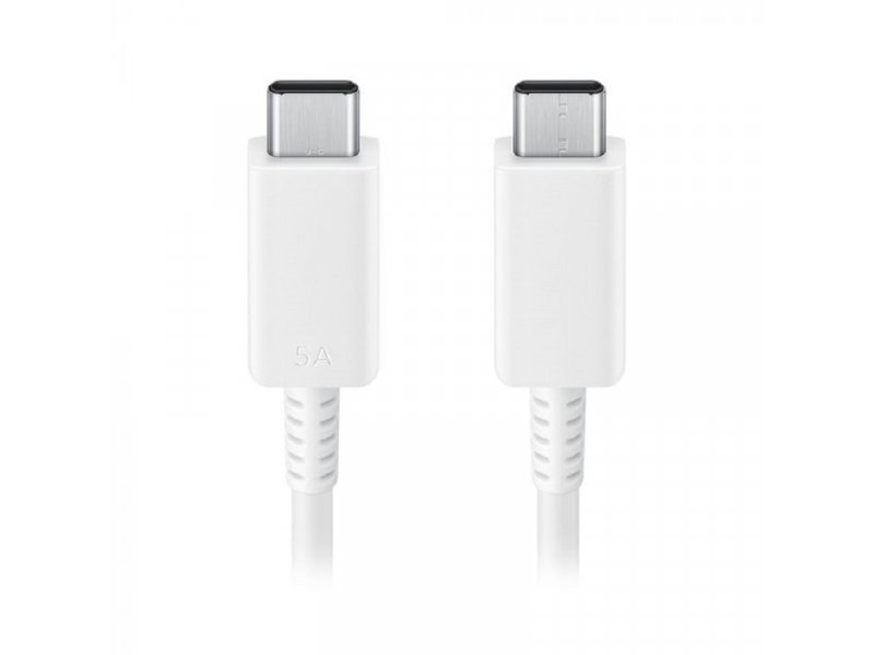 SAMSUNG Kabl USB Type C to Type C (1,8 m, 5A) EP-DX510 White/Beli