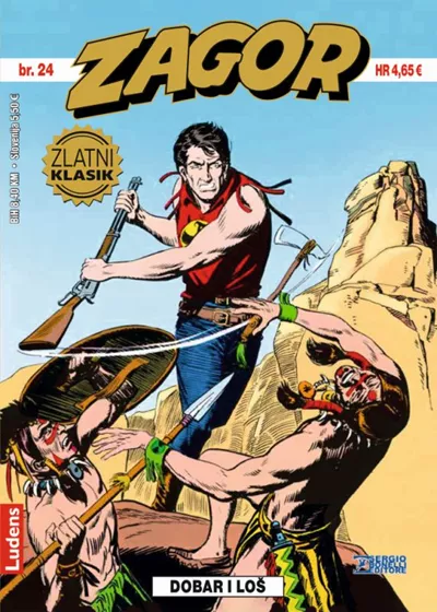 Ludens
ZAGOR ZLATNI KLASIK 24 (KORICA B) - DOBAR I LOŠ