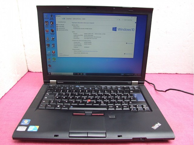 Lenovo Thinkpad i7 T410 8GB RAM HDD 320GB WIN 10+GARANC