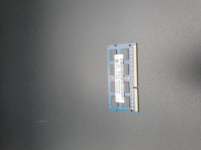 RAM memorija 4gb PC3L 1600mhz za laptop