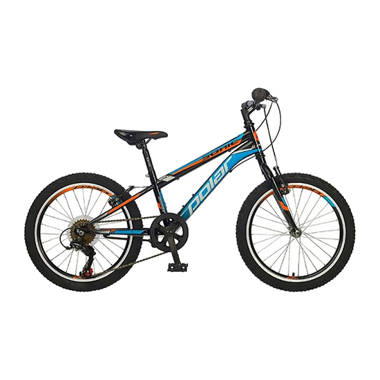 Bicikl Polar SONIC 20 GR-OR-BL 22 B202S02221, Siva / Narandžasta / Plava