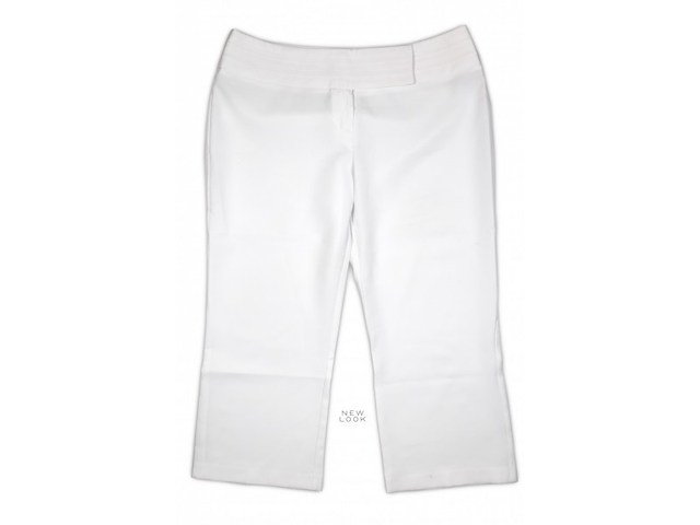 |O| NEW LOOK kapri pantalone sa visokim strukom (46/L)
