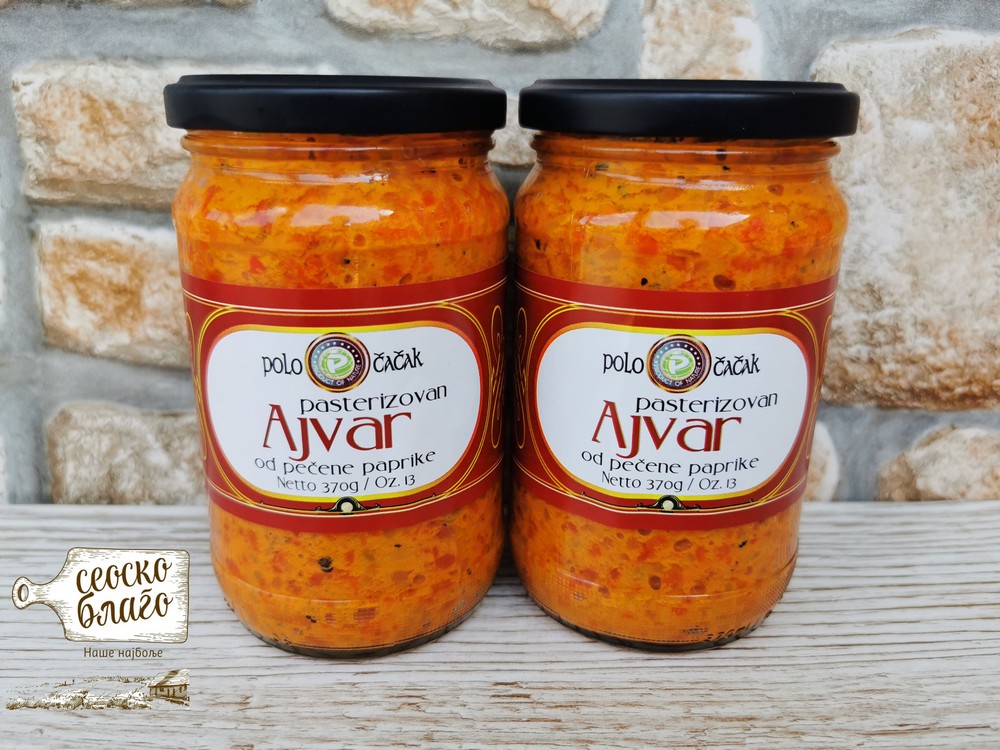 Ajvar od pečene paprike 370g