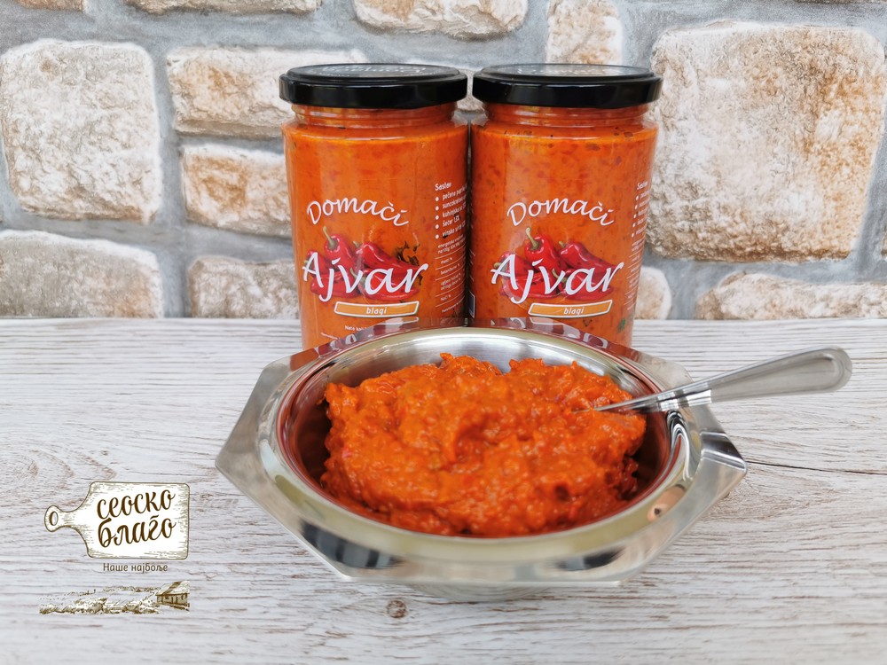 Domaći ajvar blagi 370g