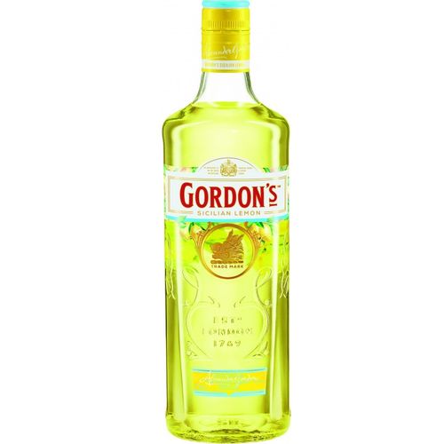 GORDONS sicilian lemon gin 40% alc, 1l