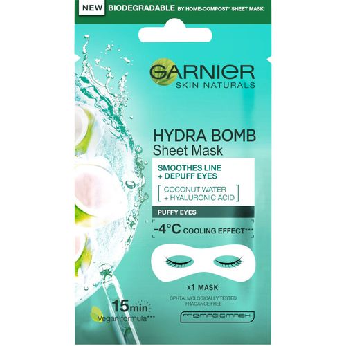 Garnier Skin Naturals Eye Tissue maska za područje oko očiju za izravnjavanje borica 6g