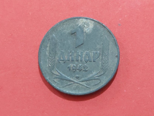 Okupacija  - 1 dinar 1942 god