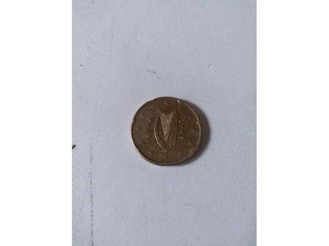 20 euro centi Irska, 2002.