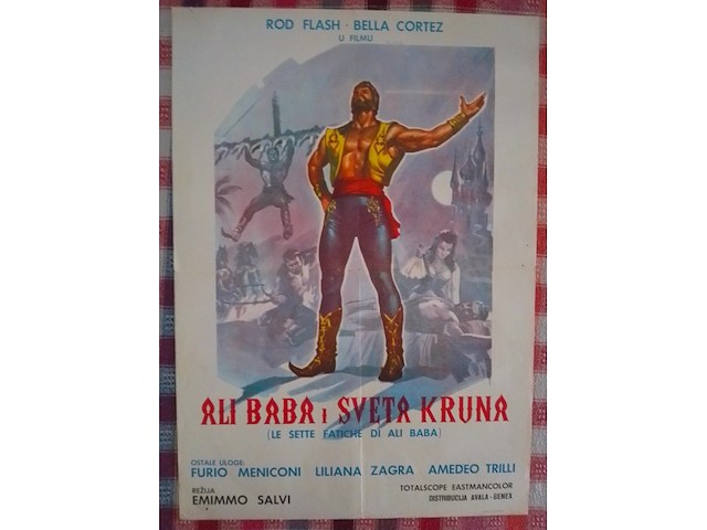 plakat ALI BABA I SVETA KRUNA